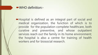 HOSPITAL.pptx | Infectious Diseases | Diseases and Conditions
