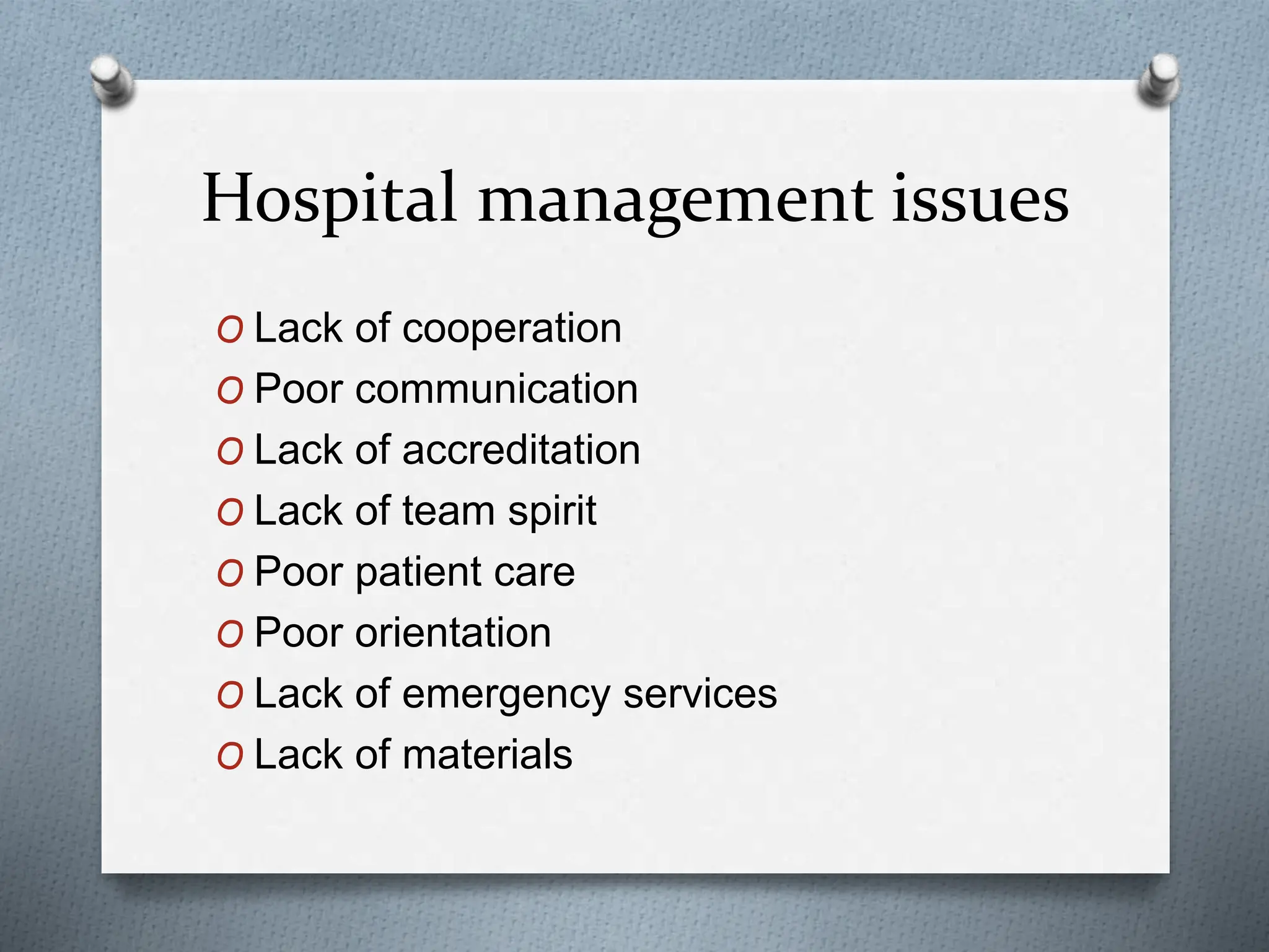 HOSPITAL administration .pptx in health care delivery | PPT