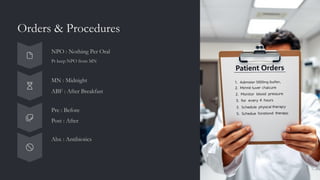 Hospital-Abbreviations for Nurses in a hospital pptx | PPTX