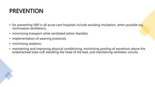 hospital-acquired and ventilator-associated pneumonia | PPTX