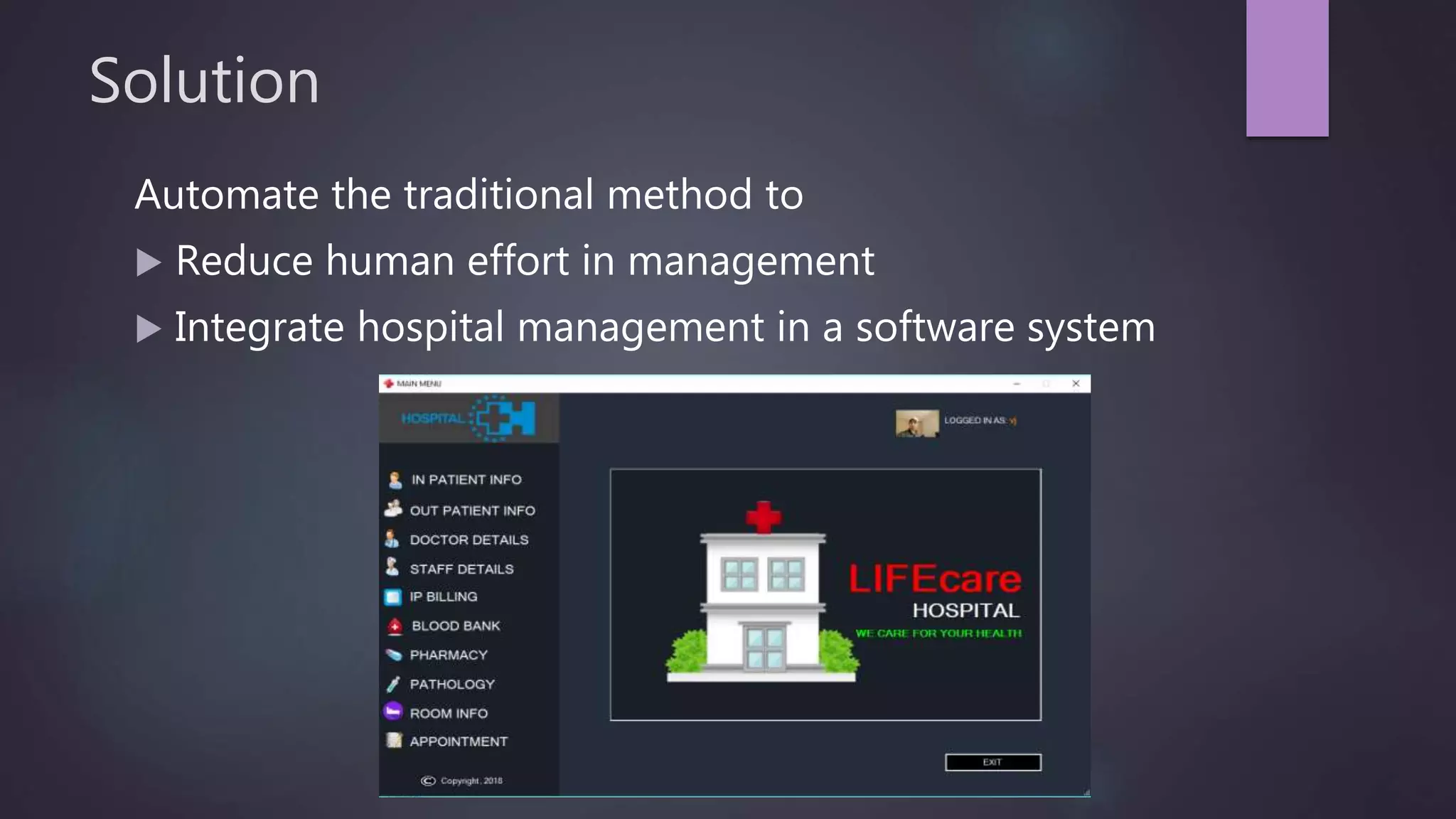 Hospital and-medical-store-management-system | PPTX