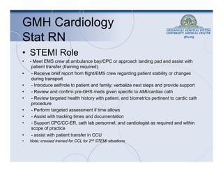 Hospital EMS Case Review STEMI Meeting | PPT