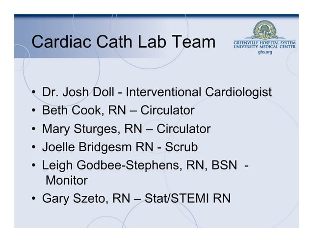Hospital EMS Case Review STEMI Meeting | PPT | Free Download