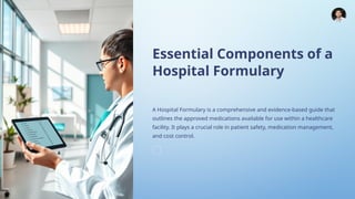Hospital-Formulary-A-Guide. Power point presentation | PPT