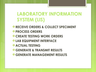 Hospital information-system-his | PPT