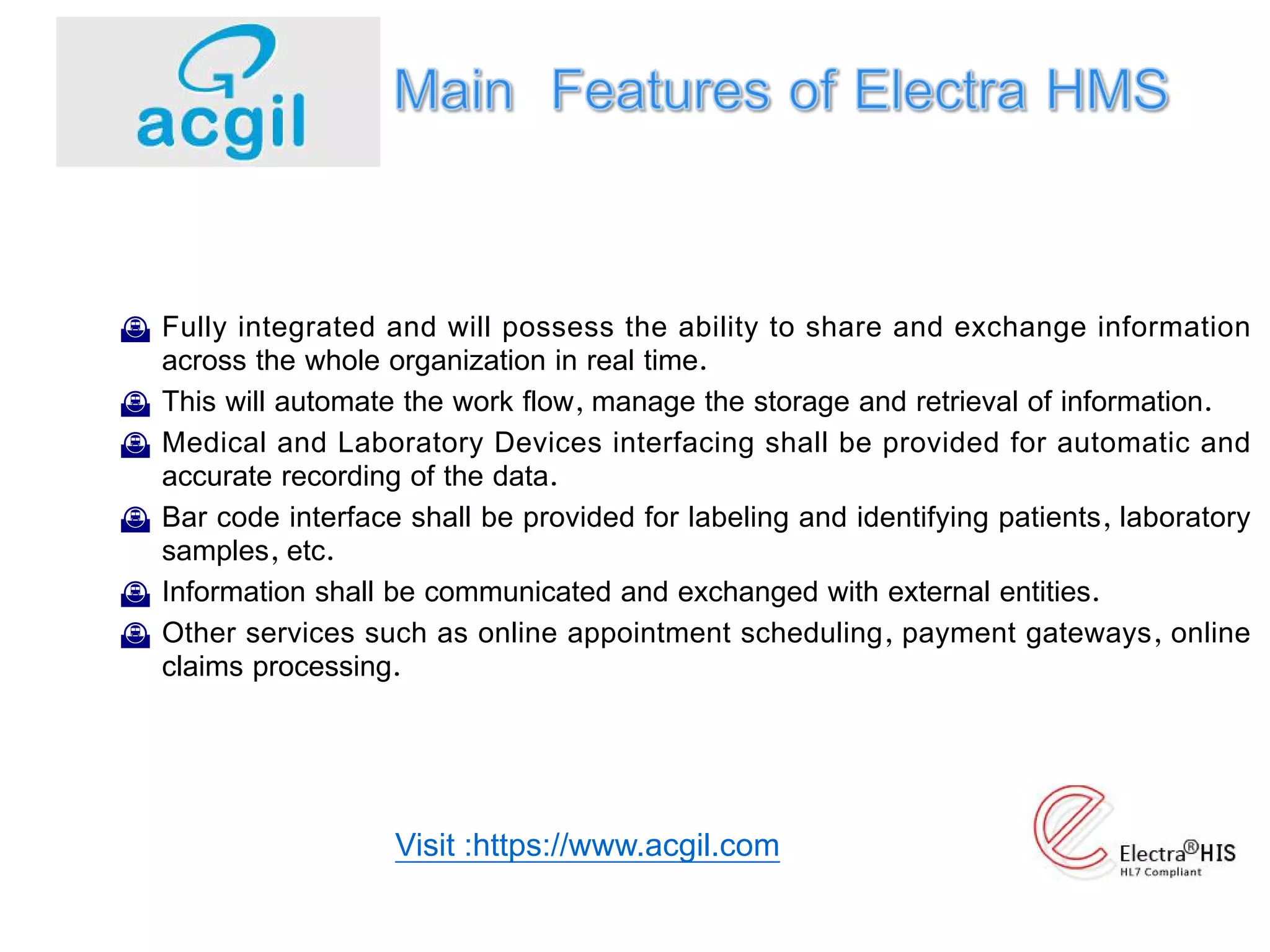 Hospital Management Software | Electra | PPT
