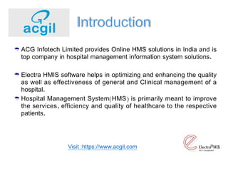 Hospital Management Software | Electra | PPT