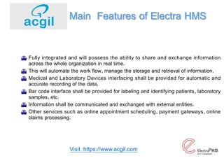 Hospital Management Software | Electra | PPT
