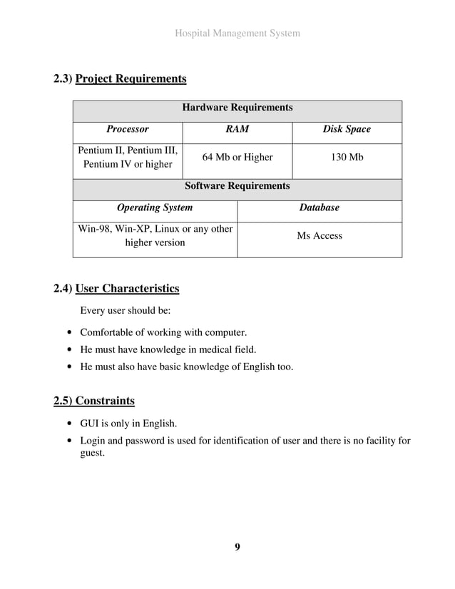 Hospital management-system | PDF
