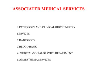 Hospital- Types,organisation and functions | PPTX