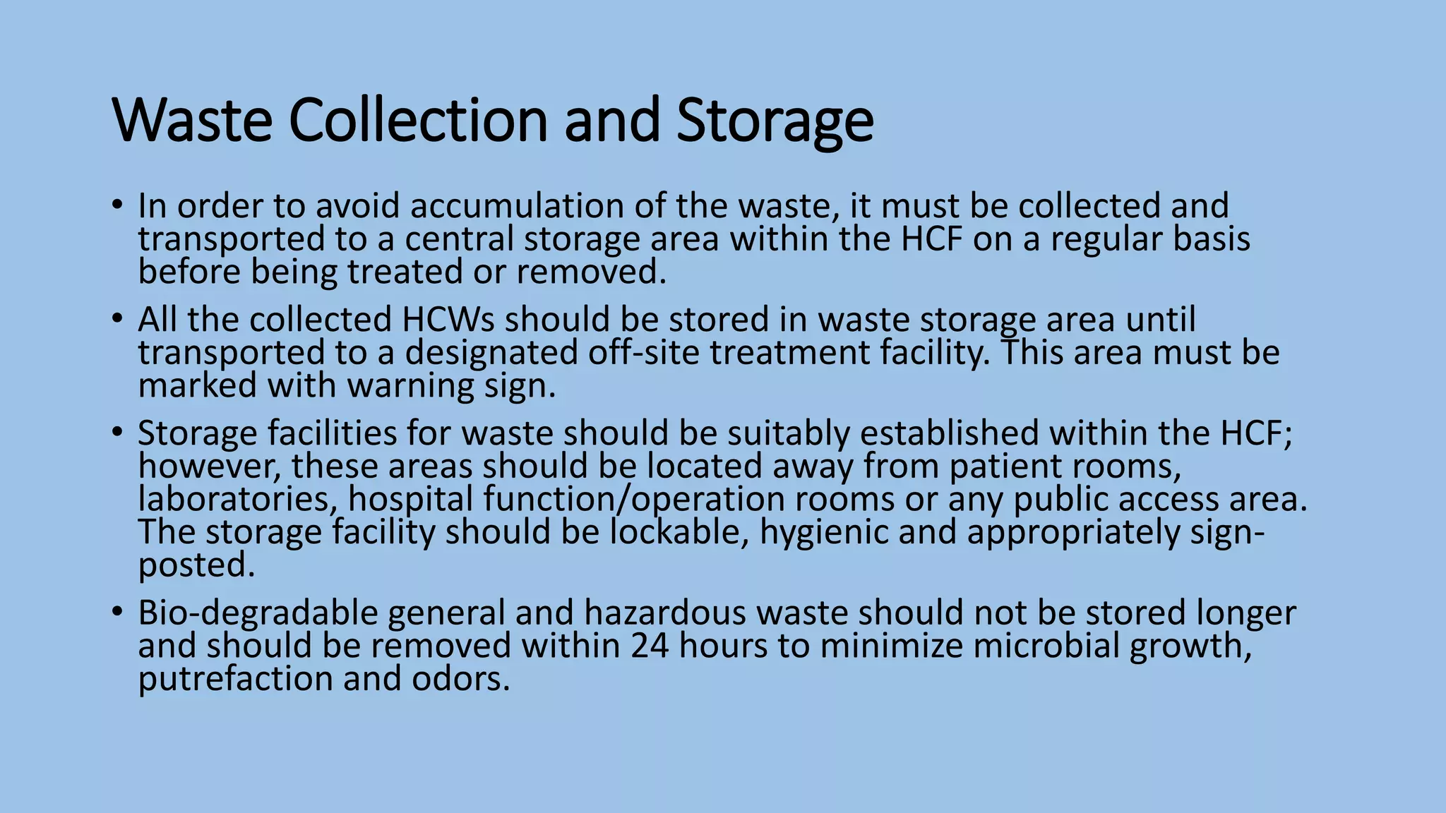 Hospital Waste Management | PPTX