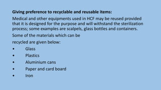 Hospital Waste Management | PPTX