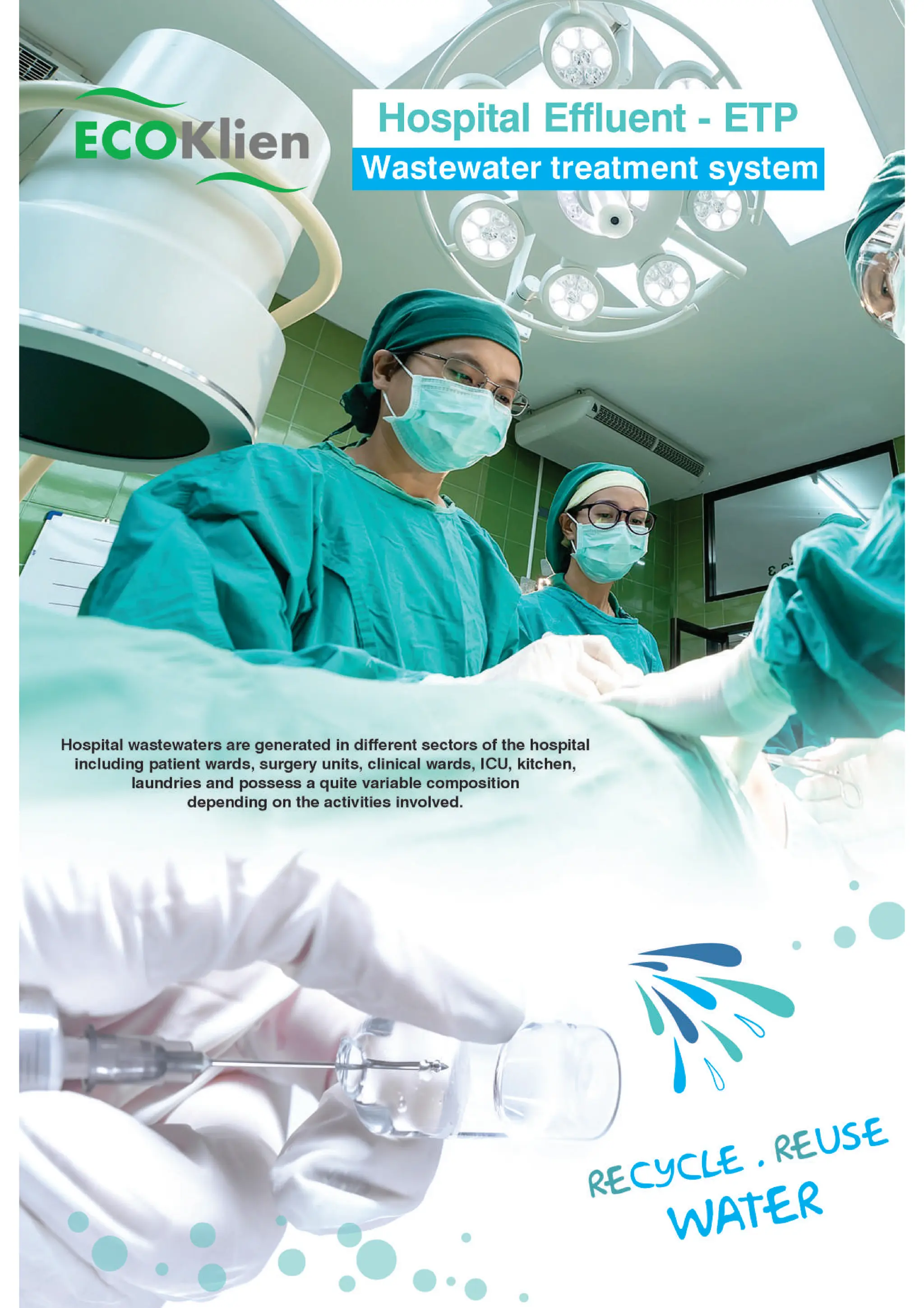 Hospital Effluent Treatment System-ecoklien | PDF