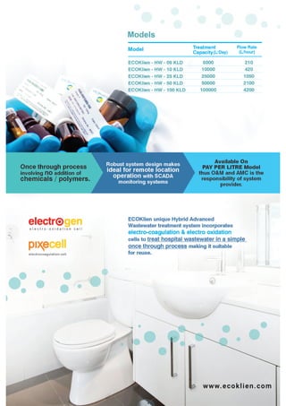 Hospital Effluent Treatment System-ecoklien | PDF