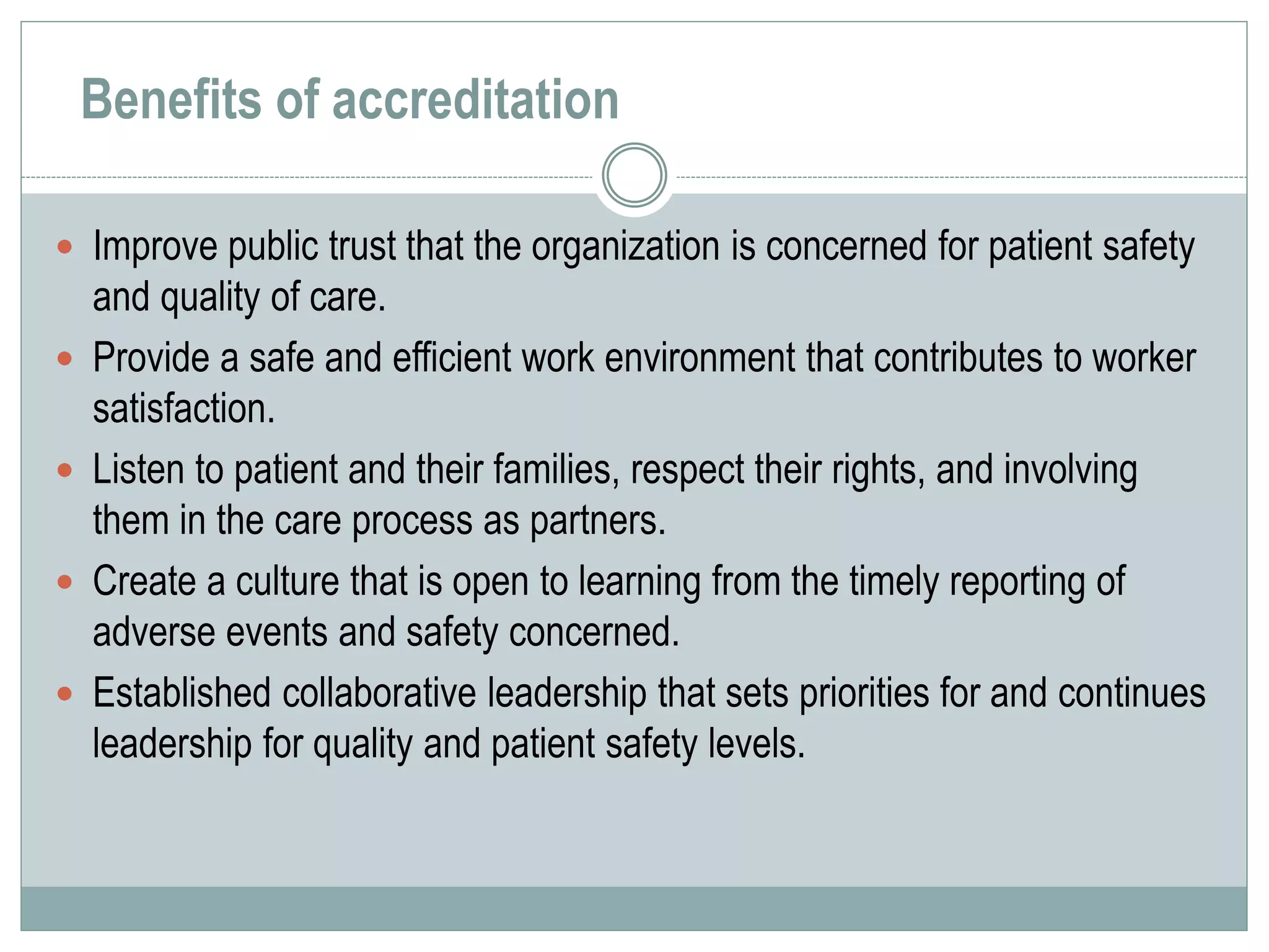 Hospital accreditation | PPTX