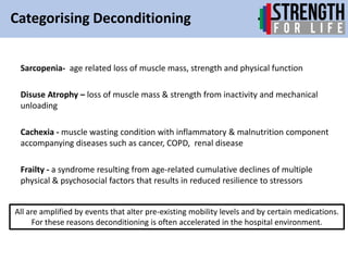 Hospital Acquired Deconditioning in Older Adults | PPTX