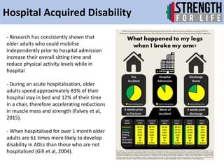 Hospital Acquired Deconditioning in Older Adults | PPTX