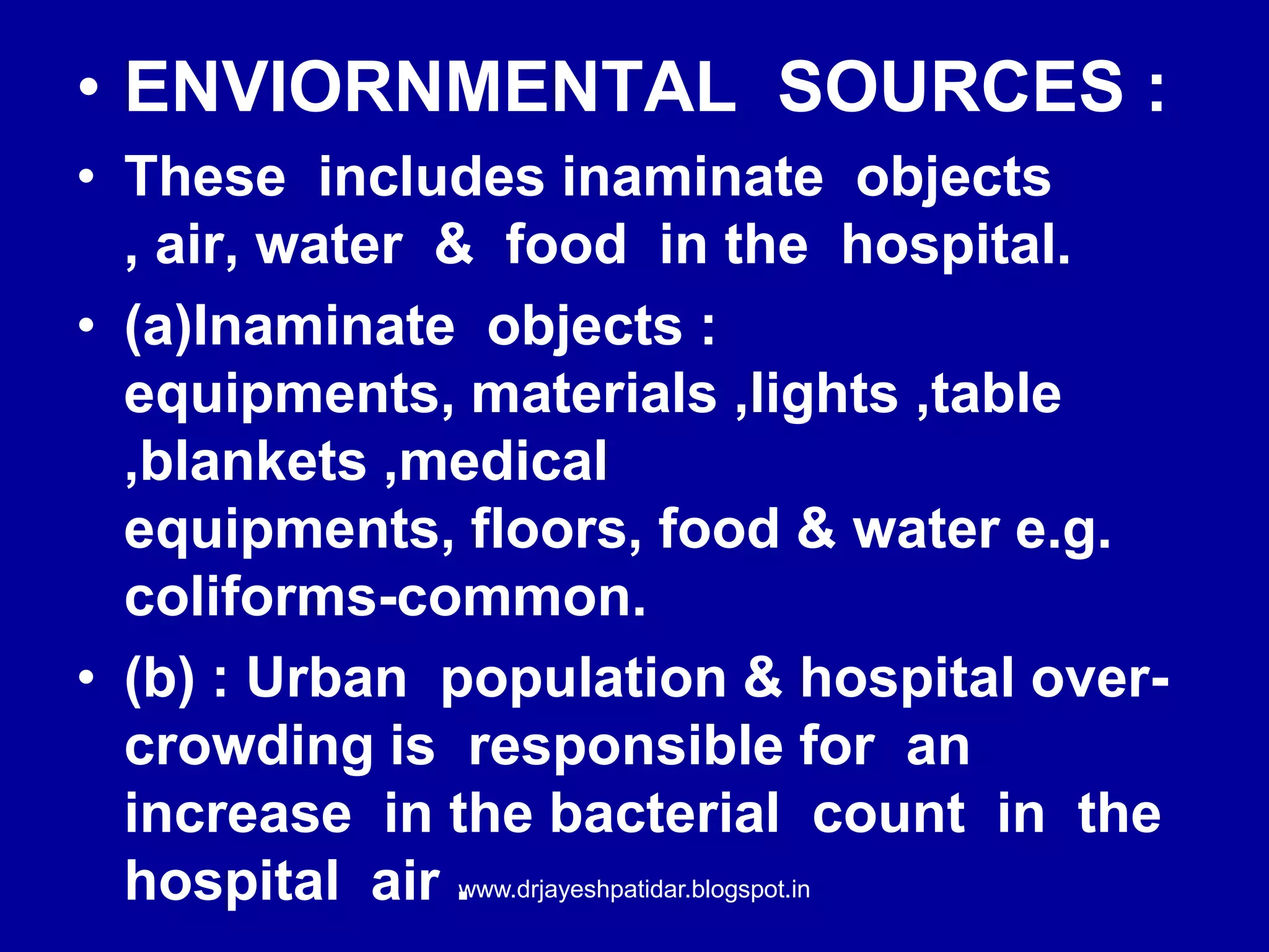 Hospital acquired infection | PPSX