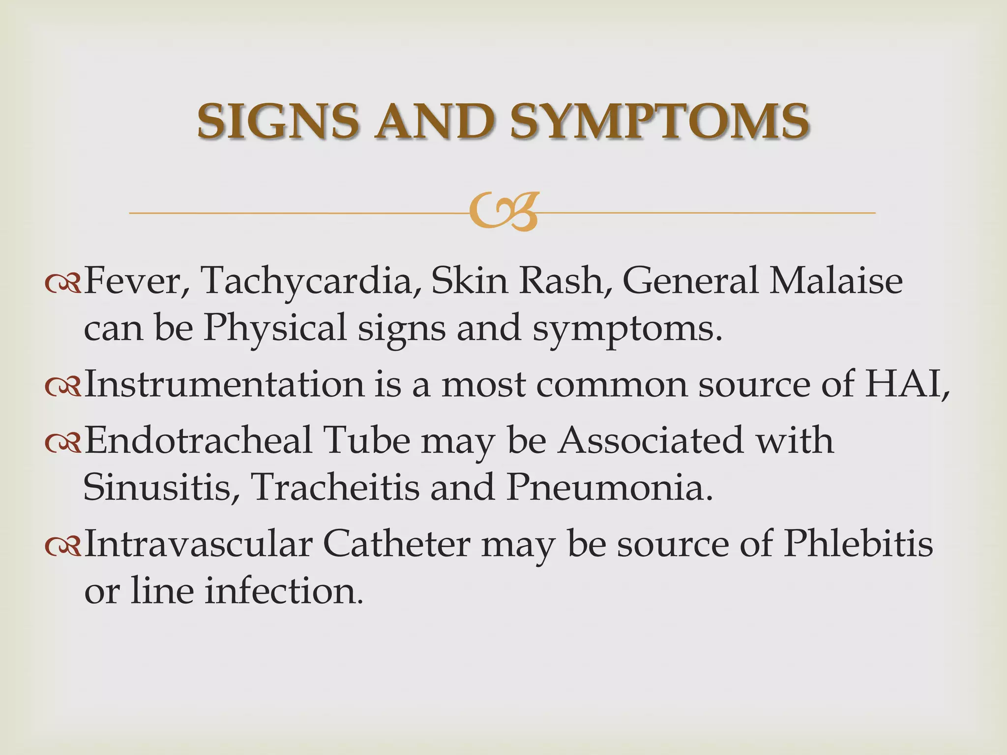 Hospital acquired infection | PPTX