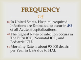 Hospital acquired infection | PPTX