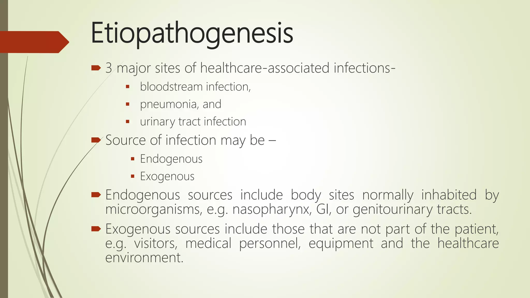 Hospital acquired infection | PPTX