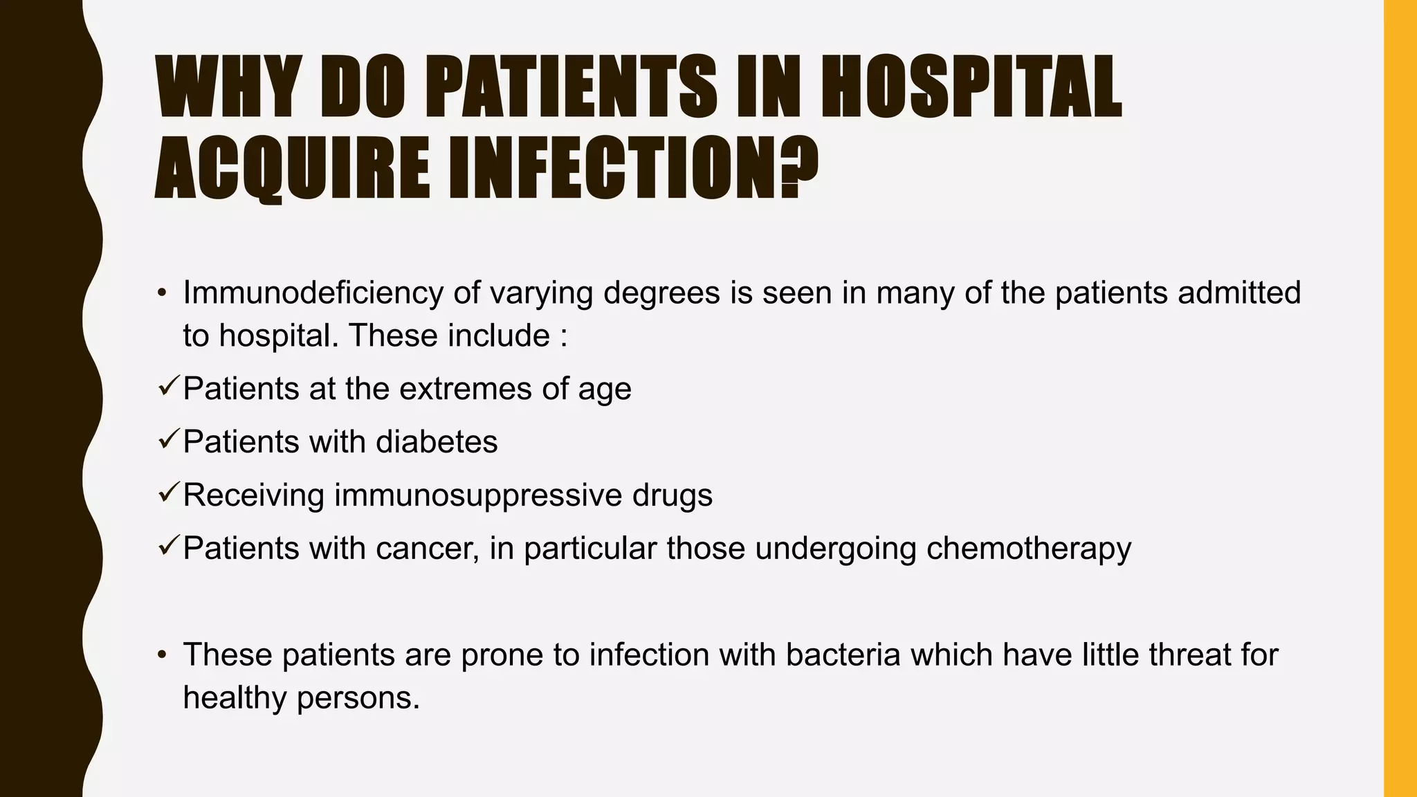 Hospital acquired infection | PPTX