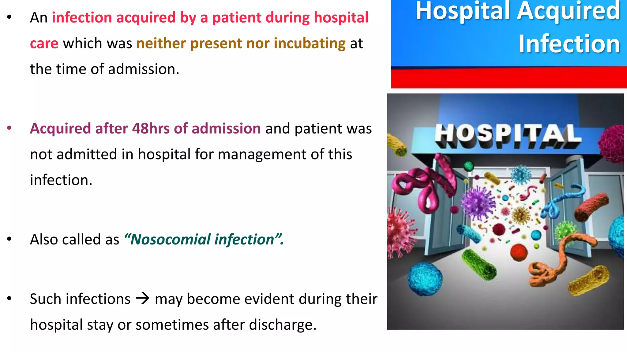 Hospital Acquired Infection | PPTX