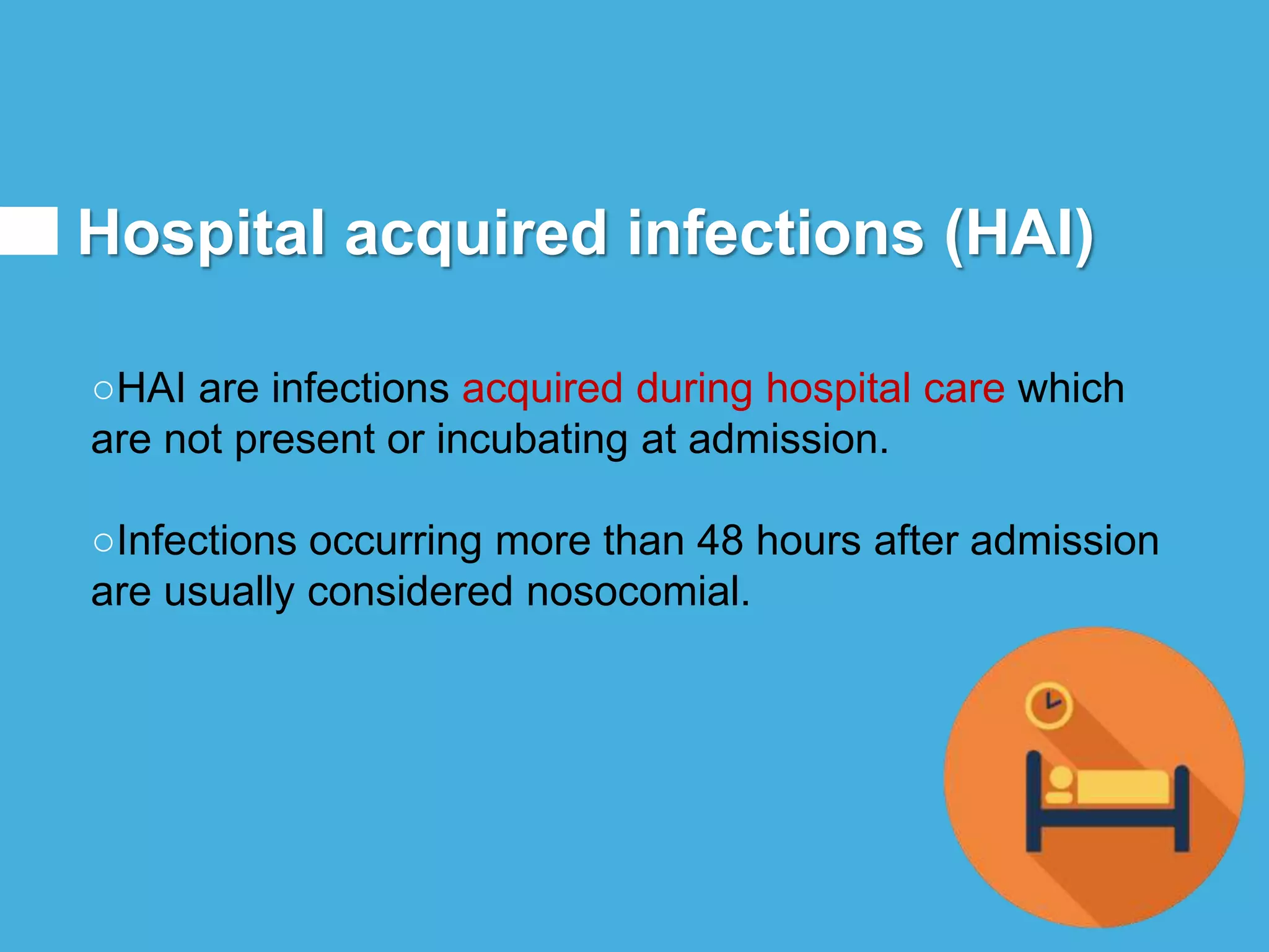 Hospital acquired infection and its prevention | PPTX