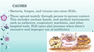 Hospital acquired infection and pressure sore | PPTX