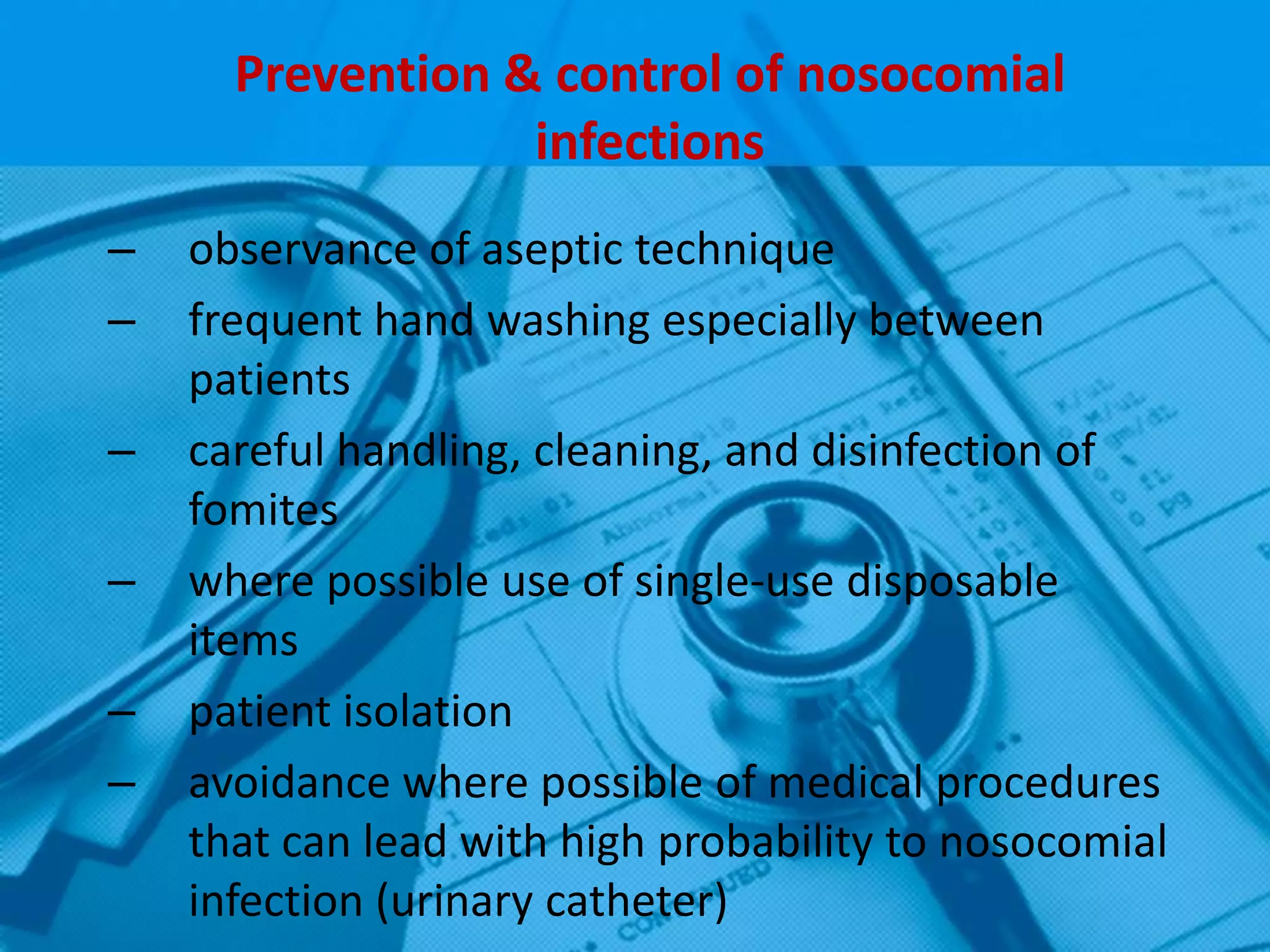 Hospital acquired infections | PPTX