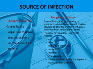 Hospital acquired infections | PPTX