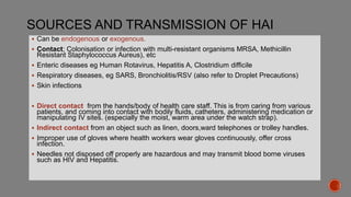 Hospital acquired infections | PPT
