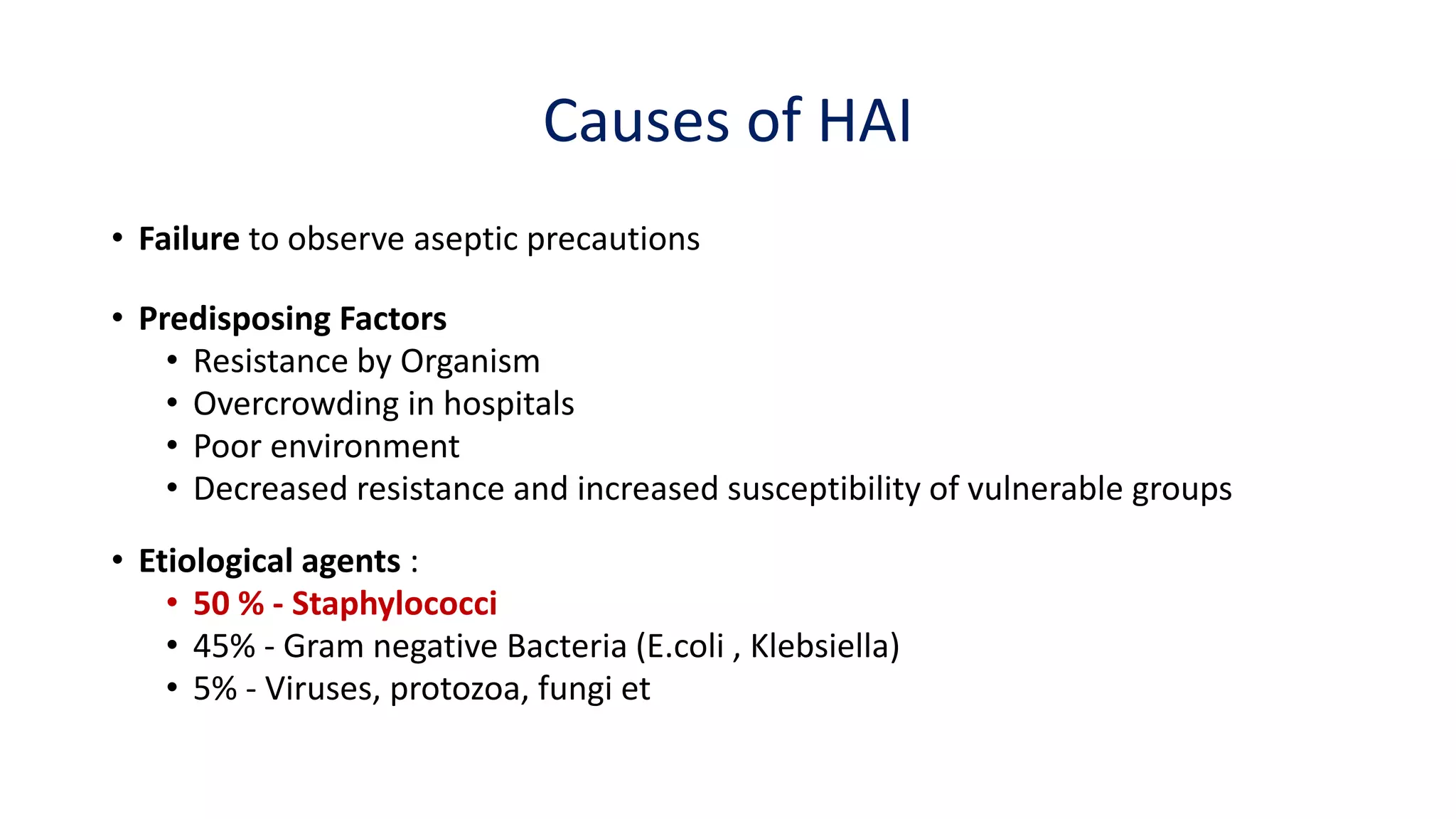 Hospital acquired infections | PPTX