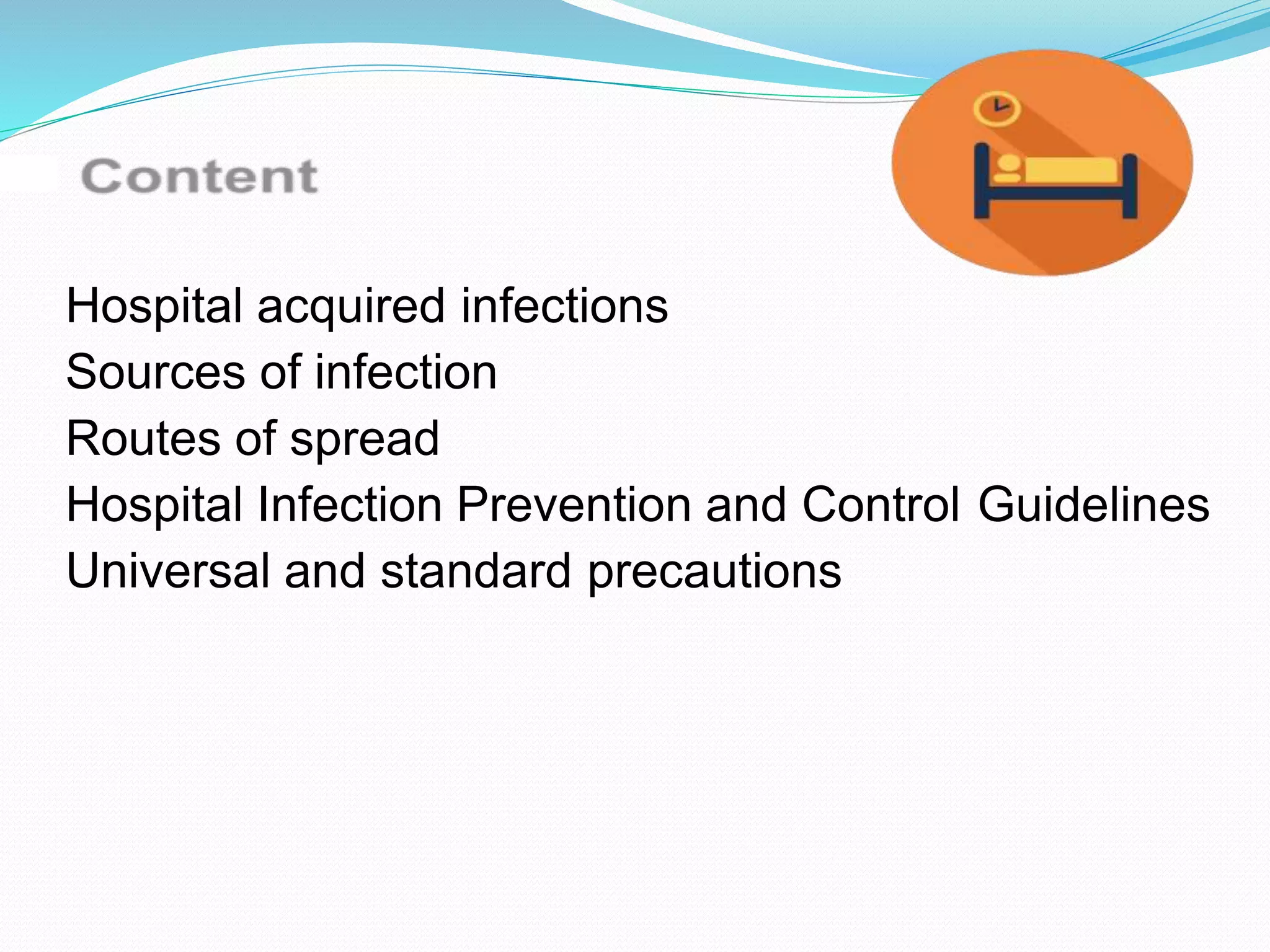 Hospital acquired infections | PPTX