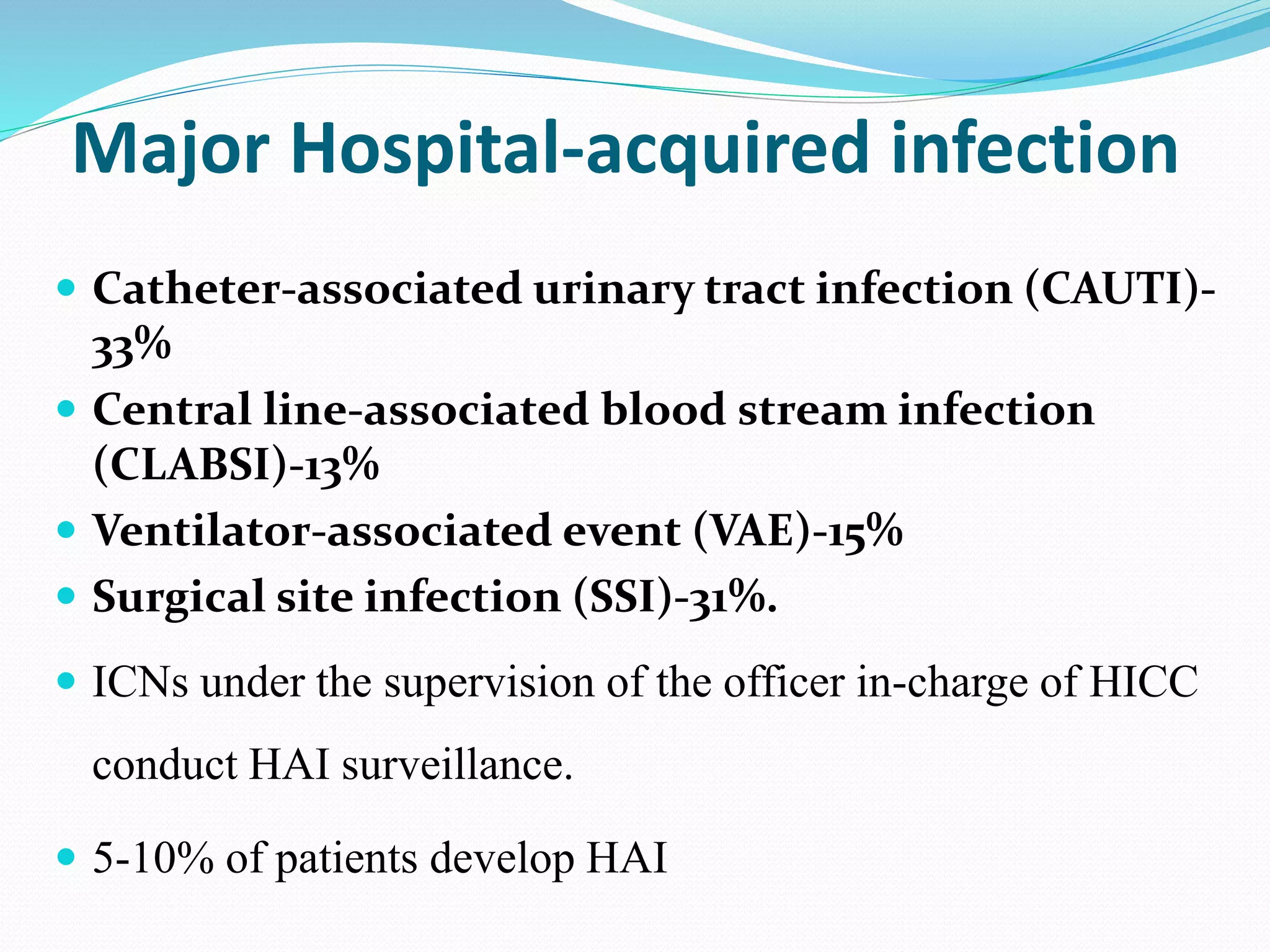 Hospital acquired infections | PPTX