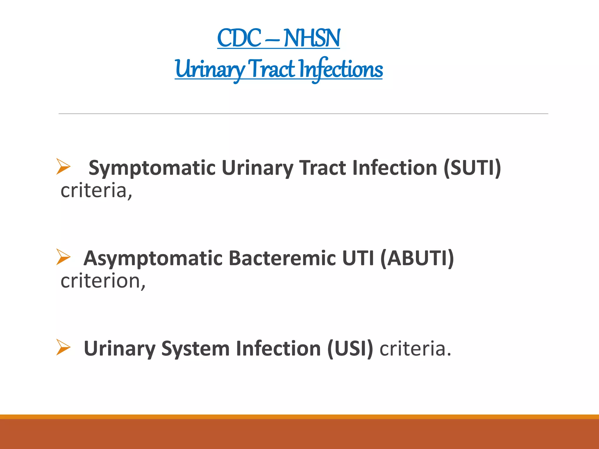 Hospital acquired infection surveillance (devices) | PPTX