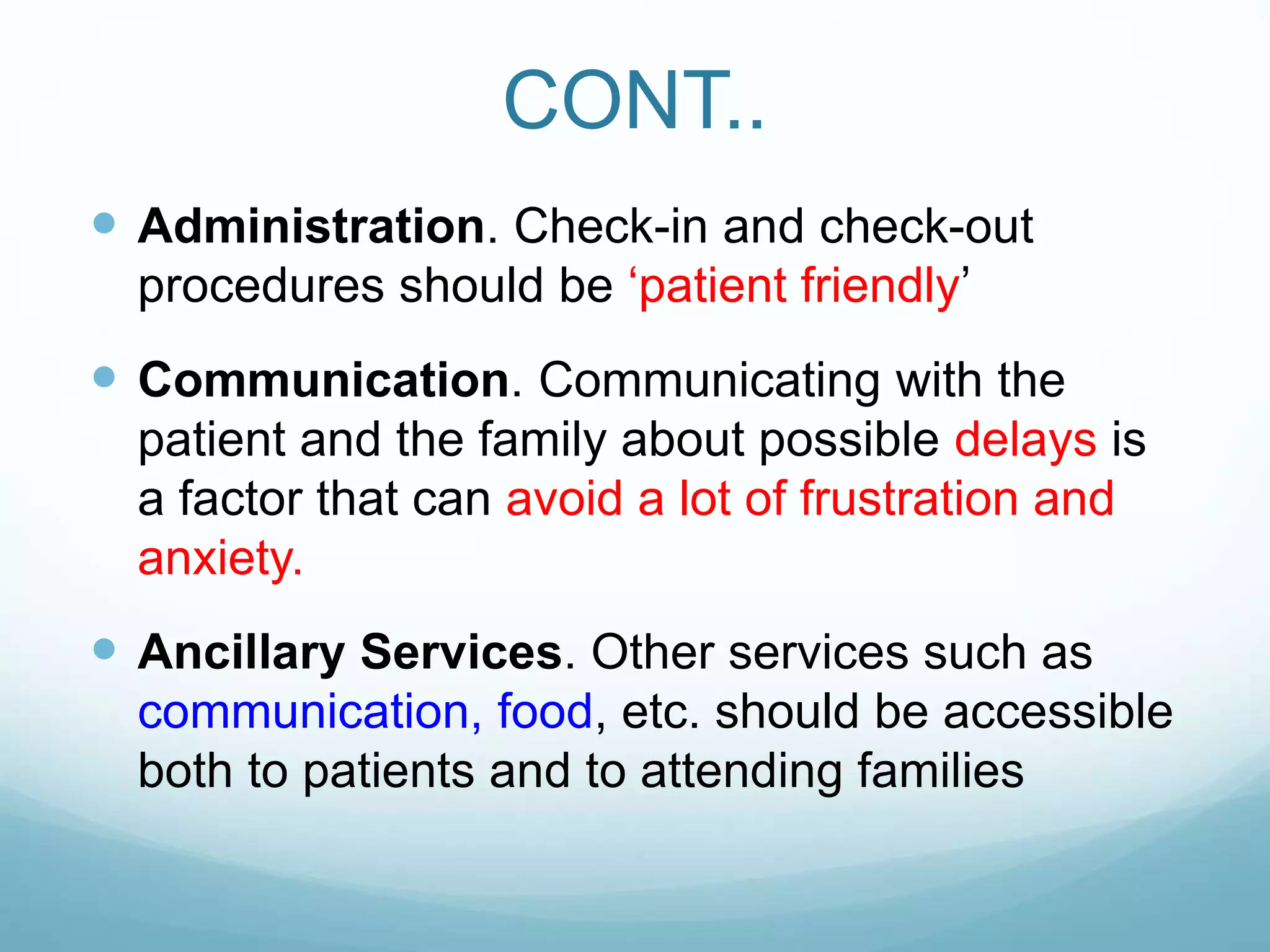 Hospital administration role in quality patient care | PPTX