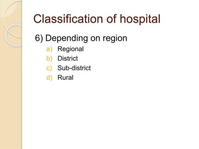 Hospital and its organization | PPTX | Infectious Diseases | Diseases ...