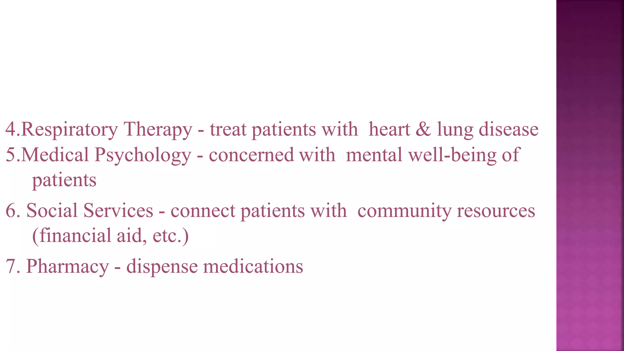 Hospital and its organisation | PPTX