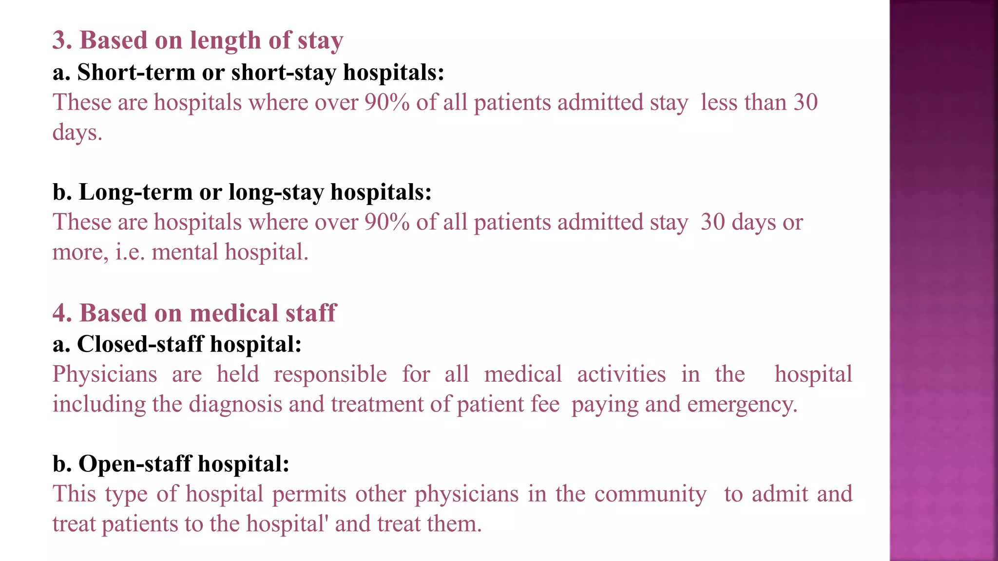 Hospital and its organisation | PPTX