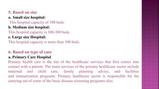 Hospital and its organisation | PPTX