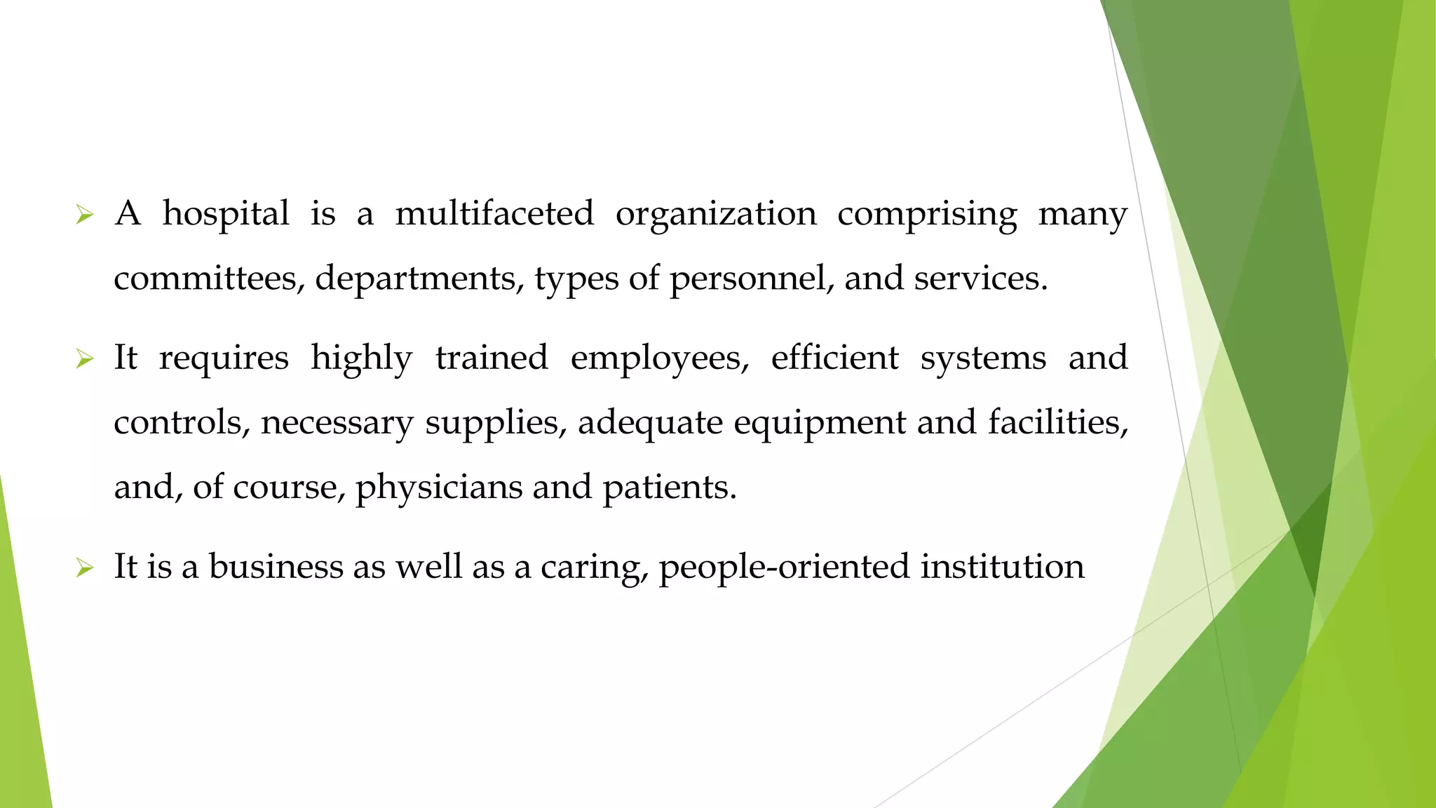 Hospital and its organisation.pptx