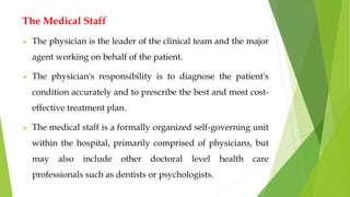 Hospital and its organisation.pptx