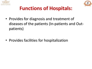 Hospital and Its organization.pptx