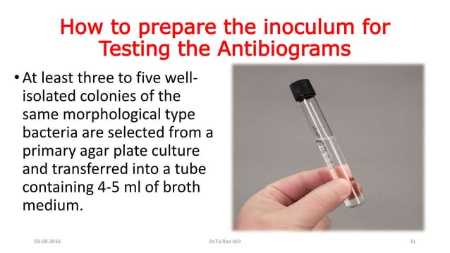 HOSPITAL ANTIBIOGRAMS principles interpretation and documentation ...