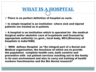 Hospital as a system | PPT