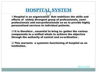 Hospital as a system | PPT