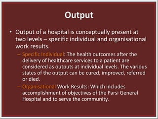 Hospital as a system linkedin | PPTX