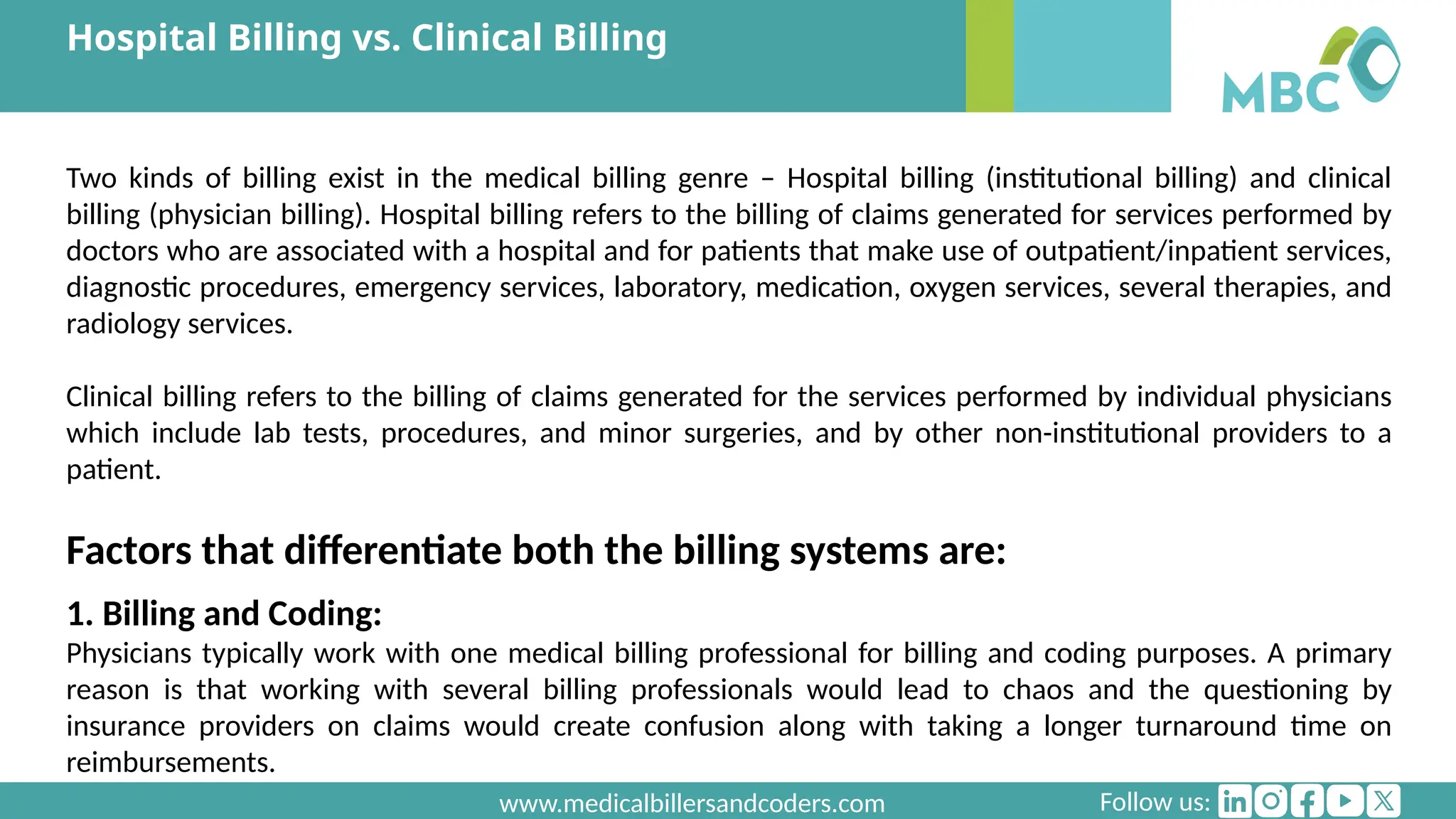 Hospital Billing vs. Clinical Billing.pptx