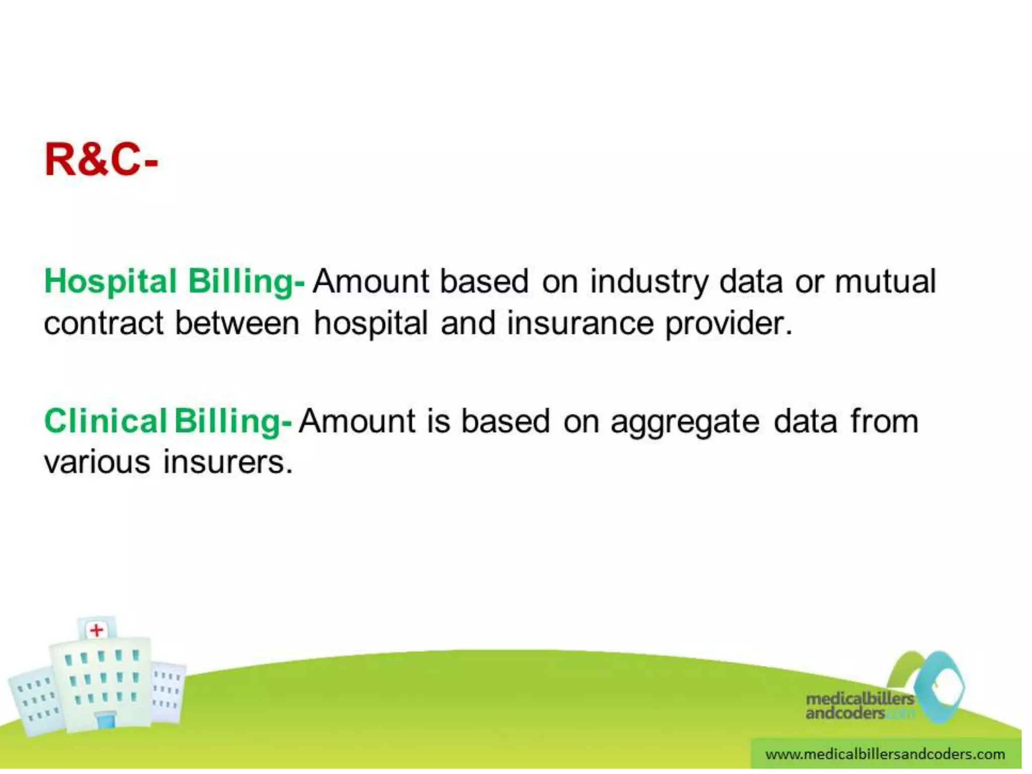 Hospital billing vs clinical billing | PPTX
